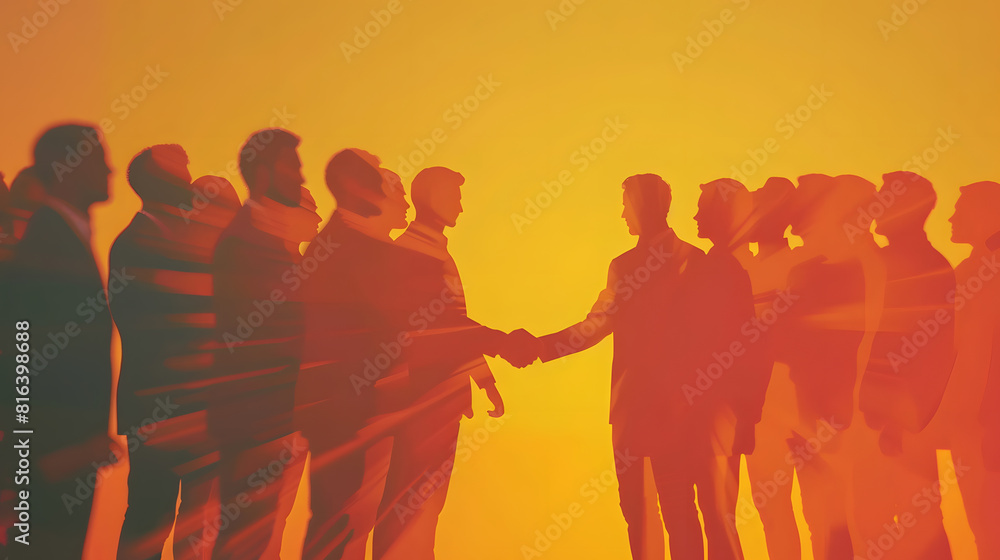 sign symbol handshake silhouette handshake team people handshake hold ...