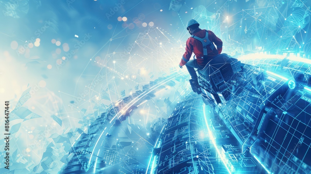 banner background of National IEEE Global Engineering Day theme banner ...