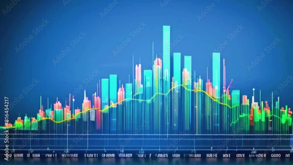 Display a bar chart depicting the top gainers and losers in the stock ...