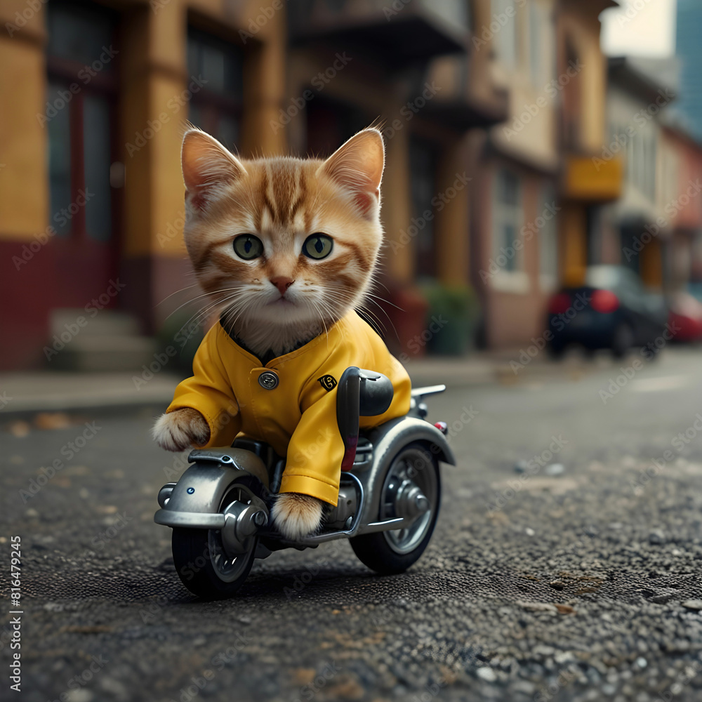 he smallest mouse in the world, A super mini kitten, This cat is a ...