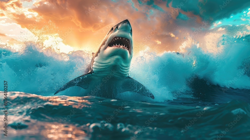 banner background of Fintastic Friday theme banner design for ...