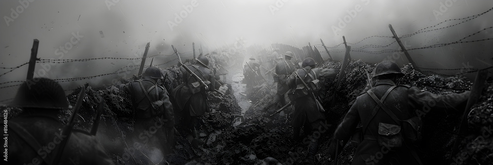 World War 1: Valiant Soldiers Battling Amidst the Uncertainty and Harsh ...