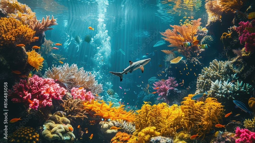 banner background of Fintastic Friday theme banner design for ...