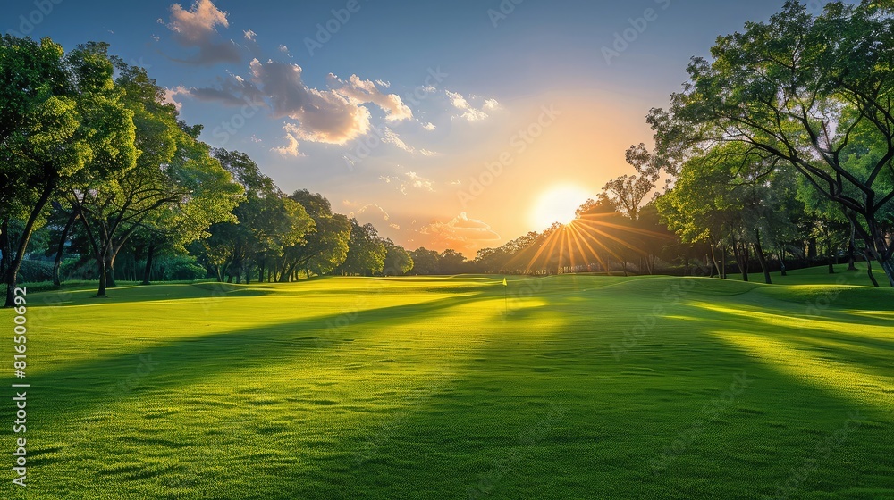 banner background of National Golf Day theme banner design for ...