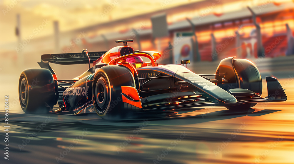 Formula 1 racing game exciting sports F1 race car wallpaper Stock ...