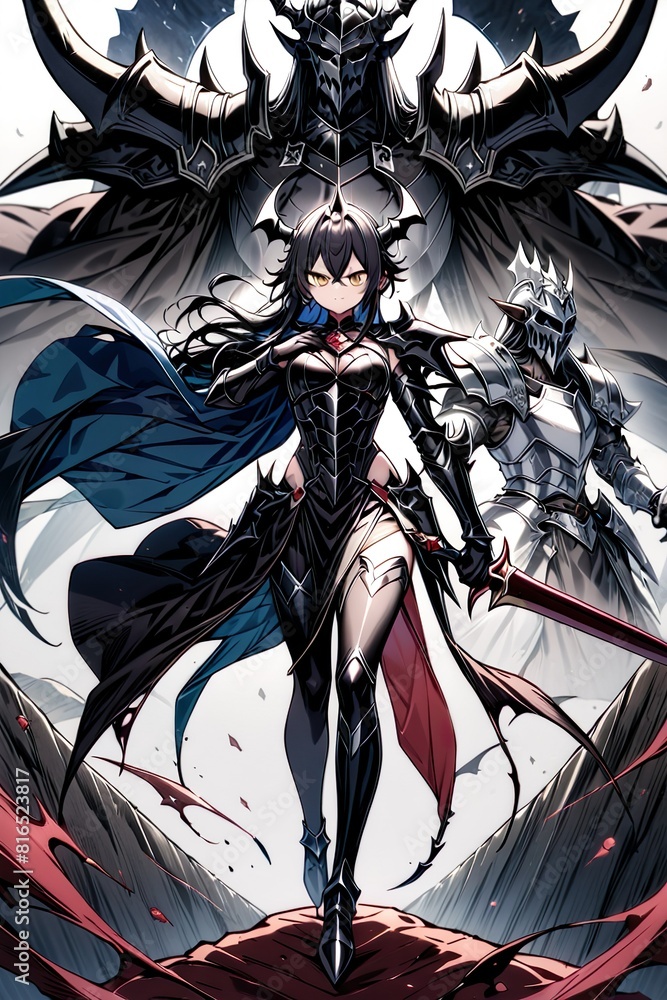 demon knight 3, 4 heavenly king of arch demon Stock Photo | Adobe Stock