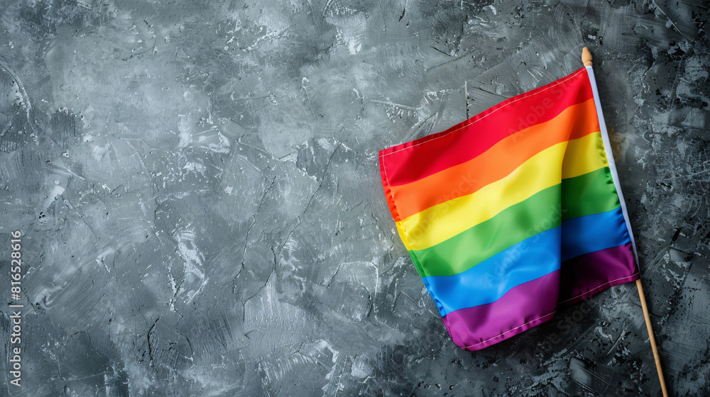 A company cafeteria offering a special menu for Pride month with dishes ...