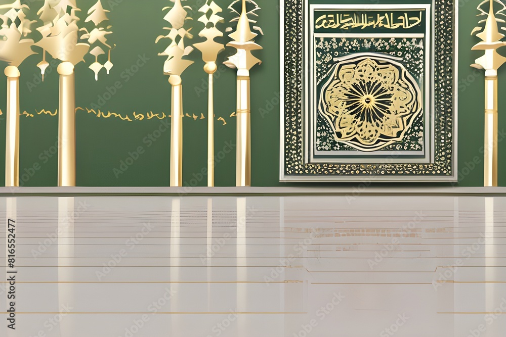 mawlid al nabi or milad un nabi with muhammad calligraphy madina ...