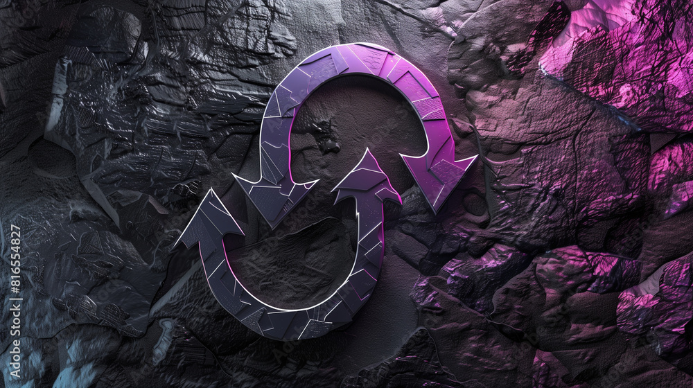 Genderqueer Symbol: The genderqueer symbol, featuring a combination of ...