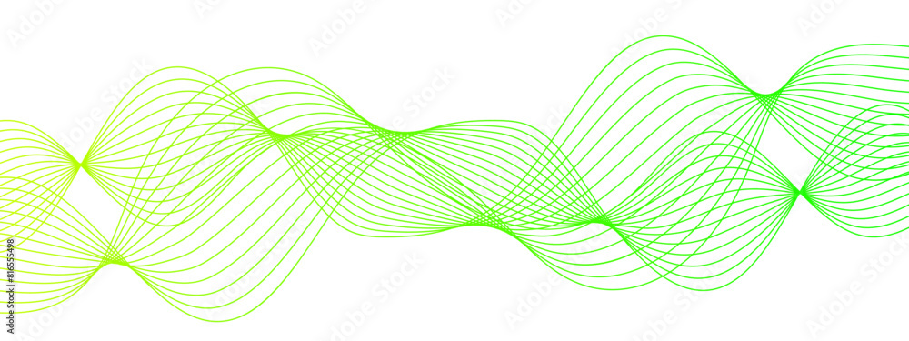 Abstract colorful wave line transparent background modern stream wave ...