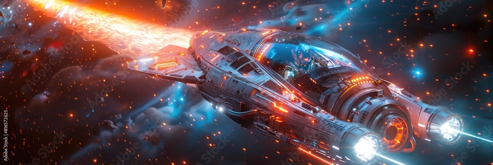 Time travel machine, Futuristic time travel machine, A high tech ...