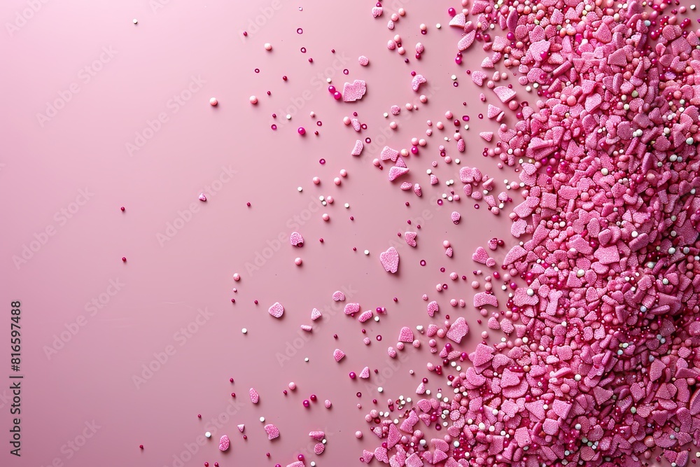 Pink wallpaper with candy texture Stock Illustration | Adobe Stock