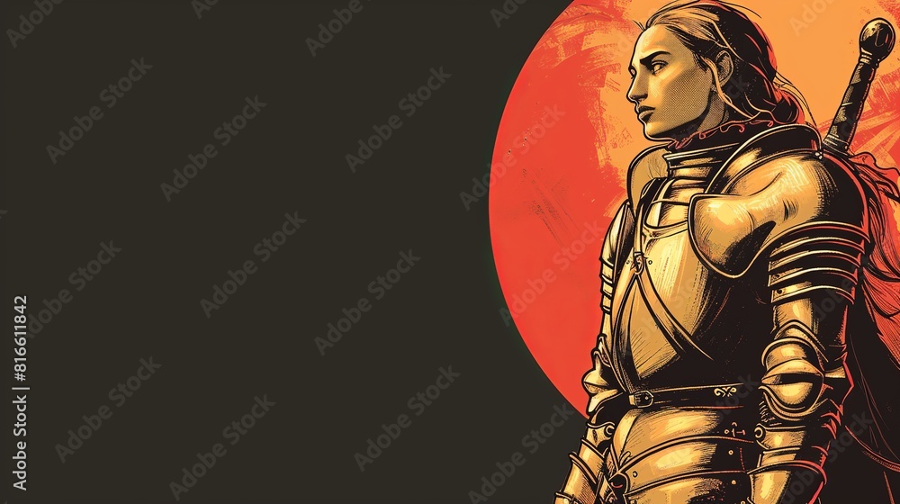 Joan of Arc Illustration: Saint, Heroine, and Martyr of Medieval France ...