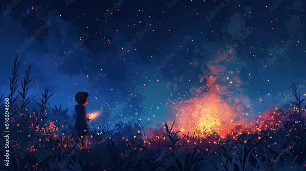 banner background of National Day of Light theme banner design for ...