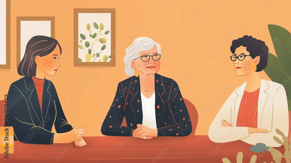 Professionals and counter-stereotypes: Older women as corporate ...