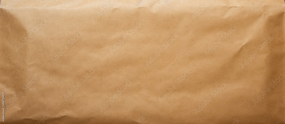 Top view of a brown paper bag with a texture perfect for a background ...