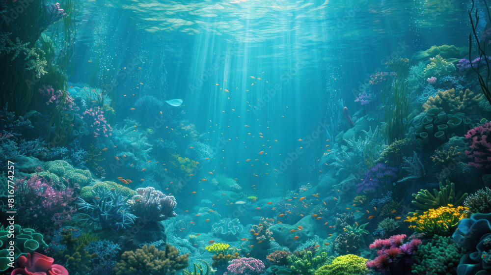 Explore the untamed wilderness of the ocean depths in our vast undersea ...