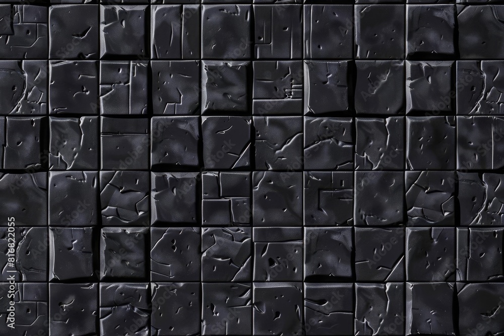 seamless retro black tile pattern pixel art gaming aesthetic digital ...