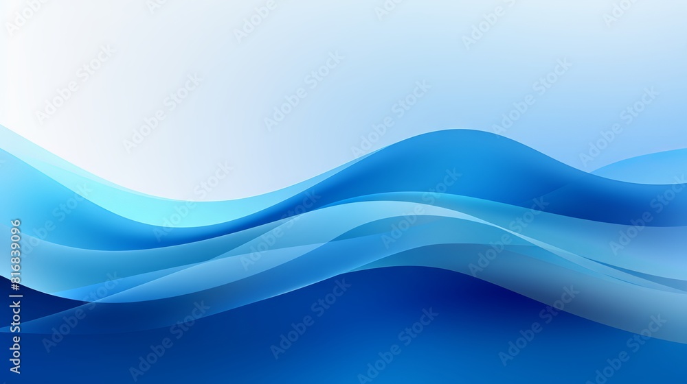 Abstract blue business background design for corporate presentation ...