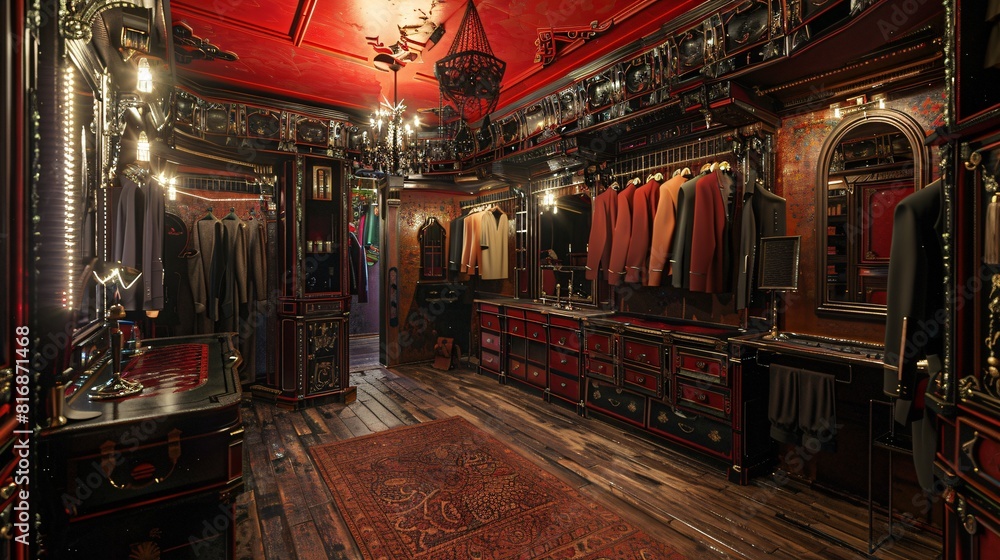 Poster The Dressing Room of an Illustrious Man – Wall Art | UkPosters