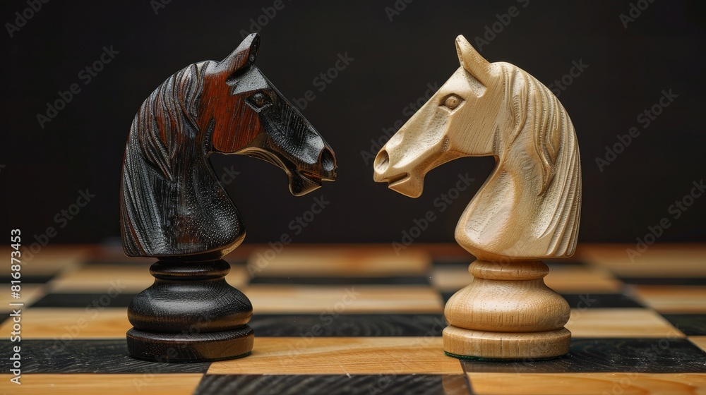 Strategy of strong leadership as king and weak leadership as horse ...