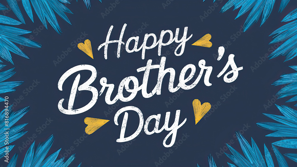 National Brother's Day, post, National Brother's Day calligraphy ...
