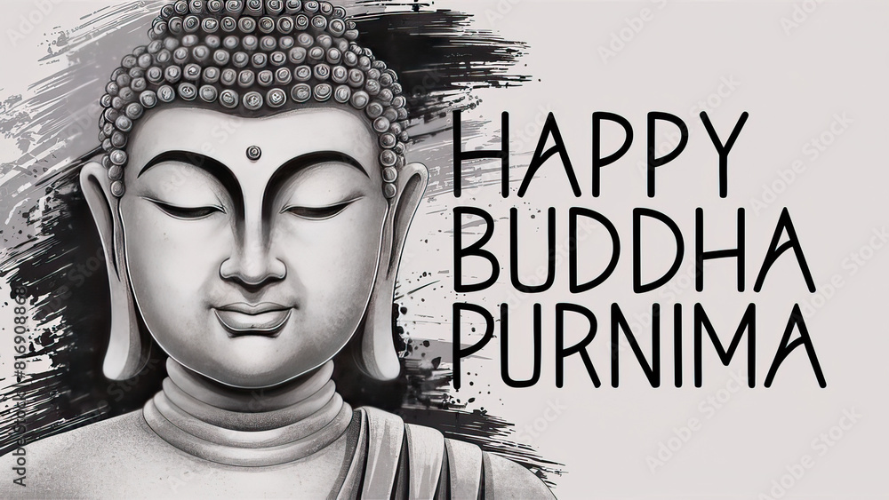 Buddha Purnima, Social Media Poster, Vesak day, Buddha Purnima poster ...