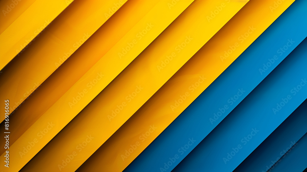 Abstract and multi-colored background of alternating stripes of yellow ...