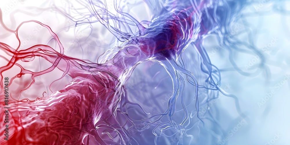 Visual of DVT leg swelling with highlighted veins and clot formation ...