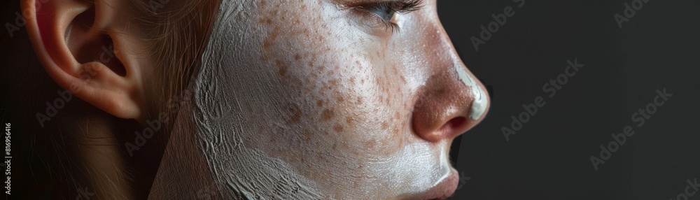 Balance the skin side view Skin balancing technology demonstration ...