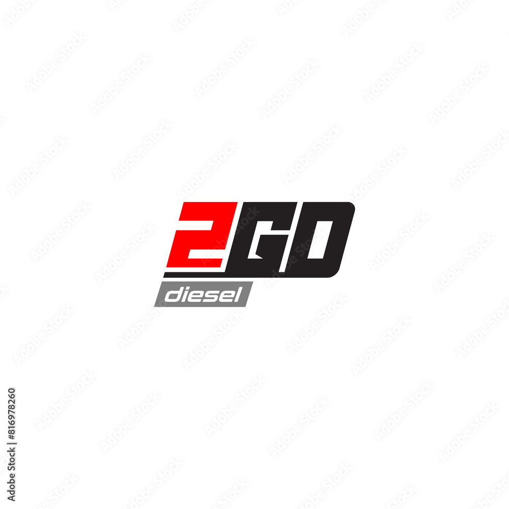 2gd diesel community logo vector templates Stock Vector | Adobe Stock