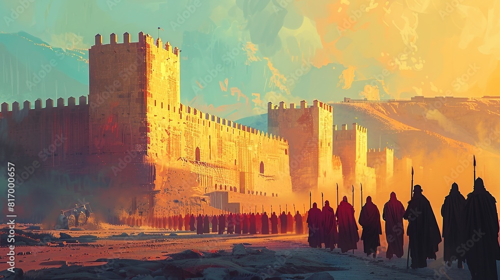 A minimalist graphic depiction of the historic event showcasing the ...