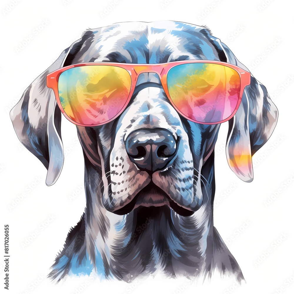 Great Dane. Cool Dog. German Mastiff. German Boarhound clipart ...