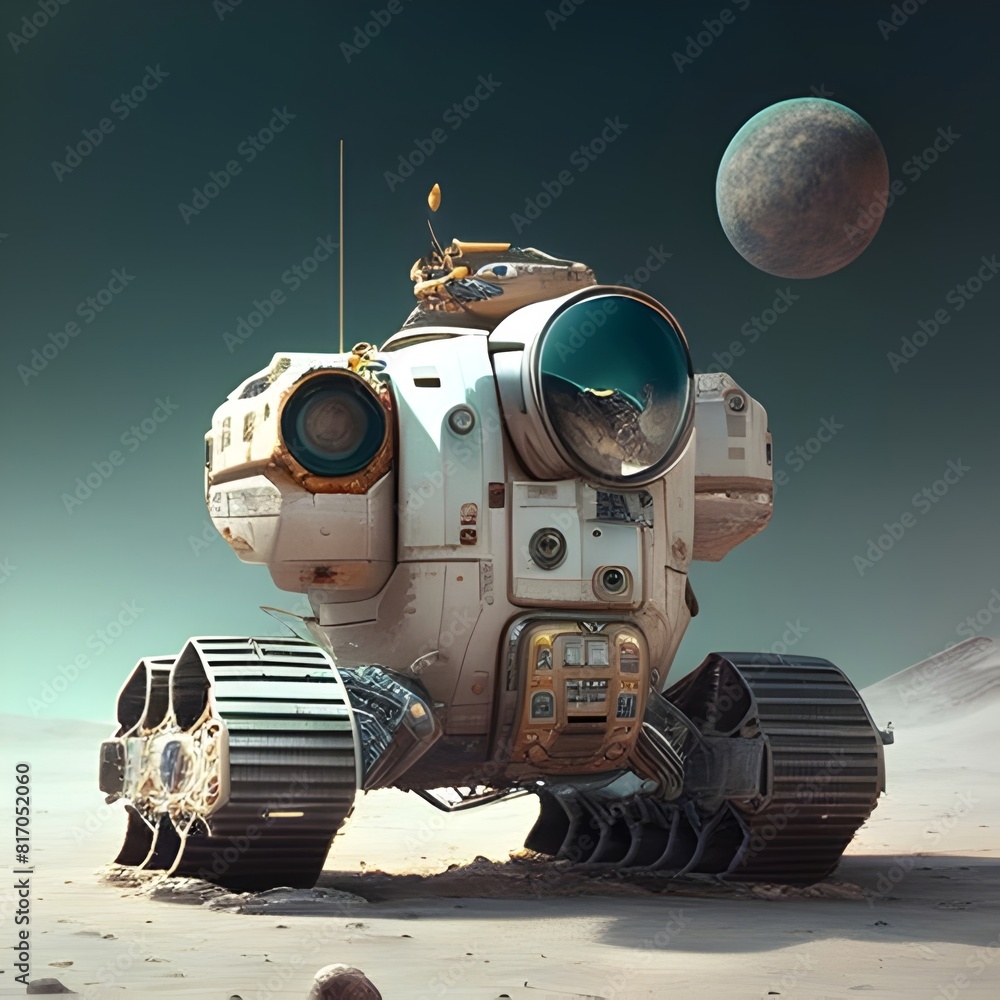 Robotic Rovers Pioneering Lunar Surface A New Era of Space Discovery ...