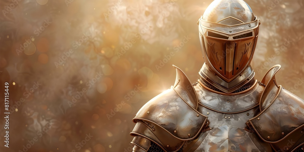The Historical Marvel of Medieval Gothic Knight Armor. Concept Medieval ...