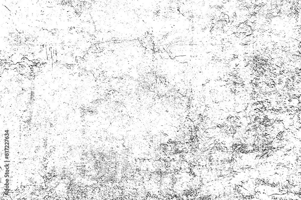 Black and white grunge frame. Distress overlay texture border. Abstract ...