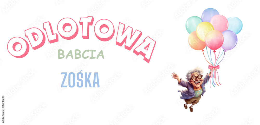 Nadruk do sublimacji Kubek z Okazji dnia babci : babcia cz.1 - 2 Stock ...