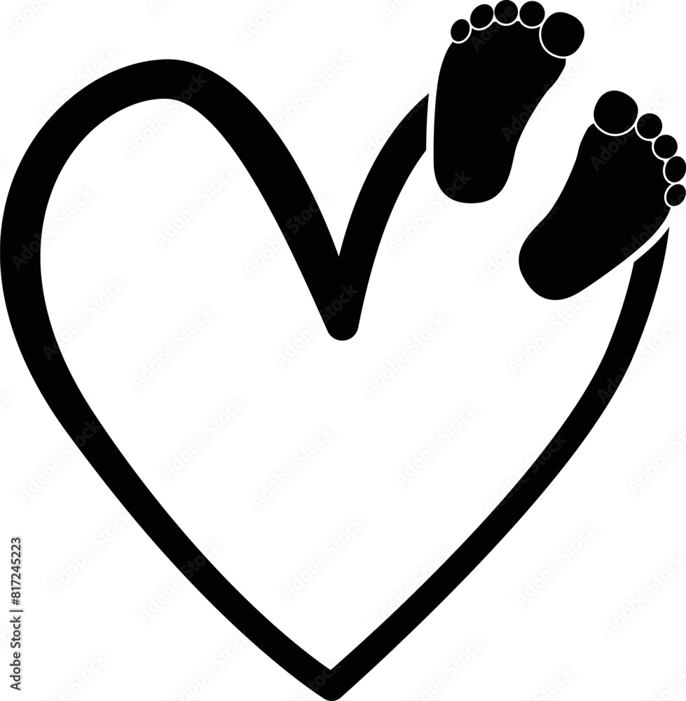 Newborn Baby SVG Cut File for Cricut and Silhouette, EPS Vector, DXF ...
