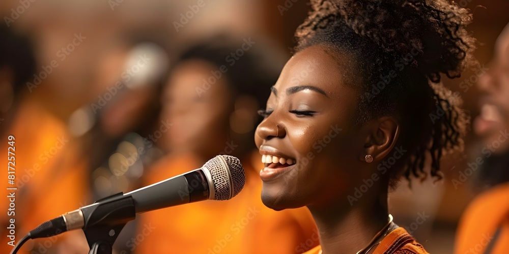 Christian gospel singers spread blessings and harmony through songs ...