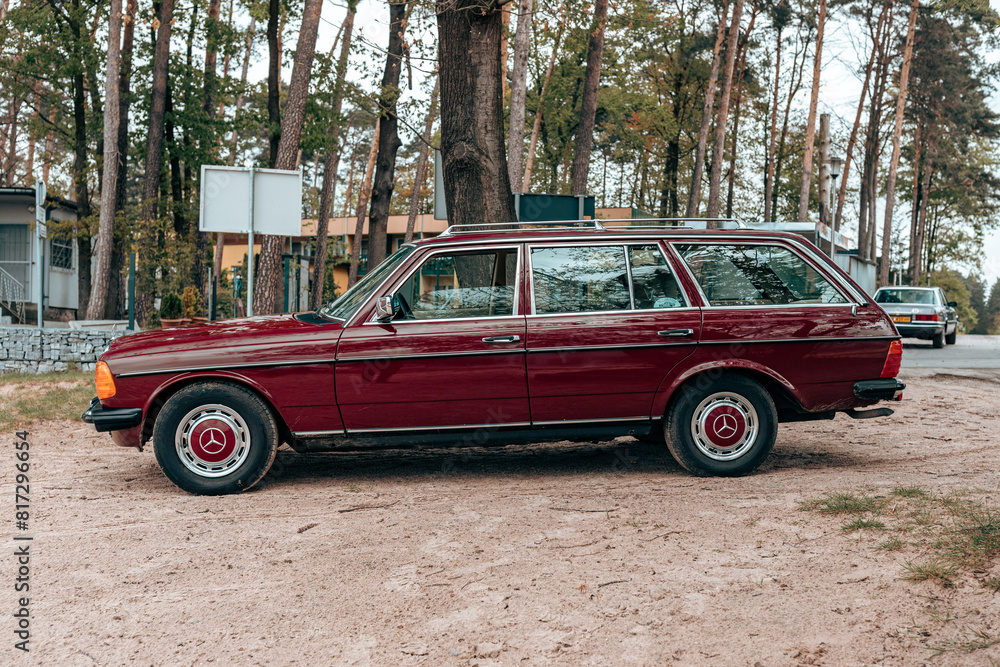 POLAND, Turawa - April 21, 2024 - Mercedes-Benz 230 TE. This 230 TE is ...