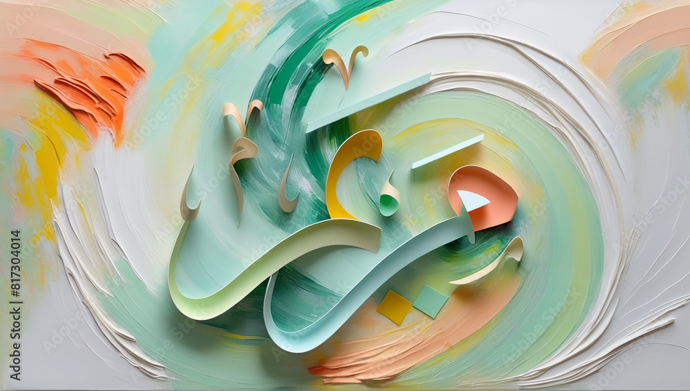 Arabic Calligraphy of Maryam Name in Beautiful Pastel Colors, Perfect ...