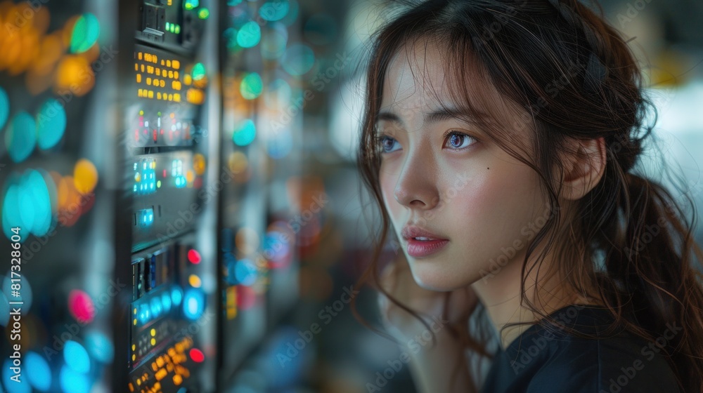 Illustrate the painstaking process of data analysis and interpretation ...