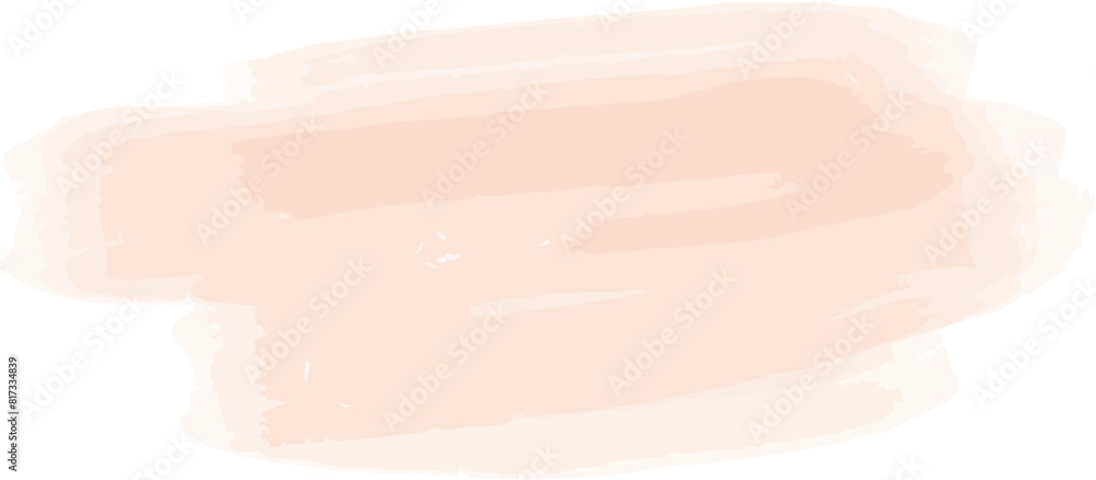 Watercolor peach brush strokes, splash. Abstract background, texture ...