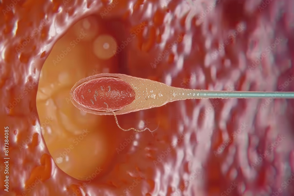 Embryo development stages from ovulation to fertilization and early ...