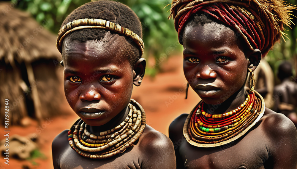 International Day of the World's Indigenous Peoples. The Pygmy tribe of ...