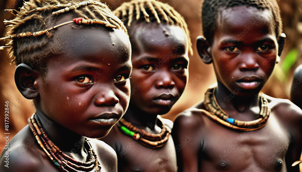 International Day of the World's Indigenous Peoples. The Pygmy tribe of ...