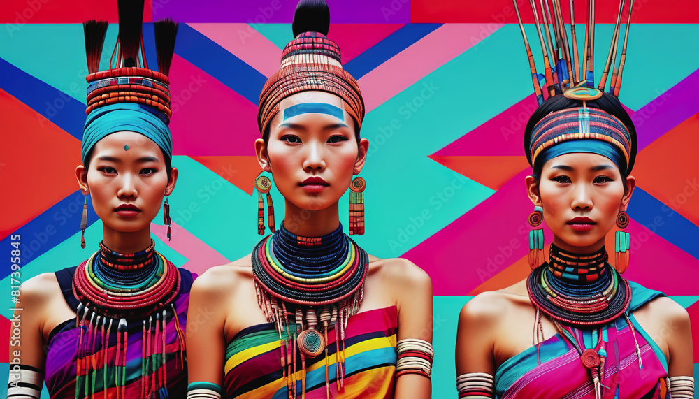 International Day of the World's Indigenous Peoples. The Karen tribe of ...