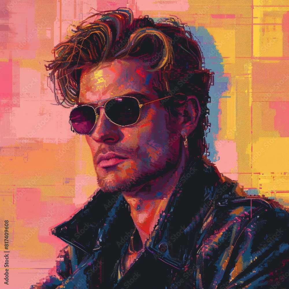 Portrait of a Person, 8Bit Retro Avatar, Video Game PFP, People Art ...