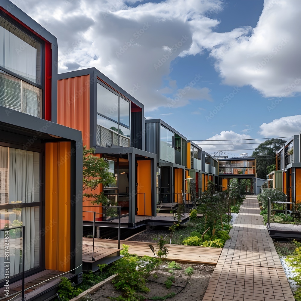 Modular Affordable Housing Development with Sustainable Architecture ...