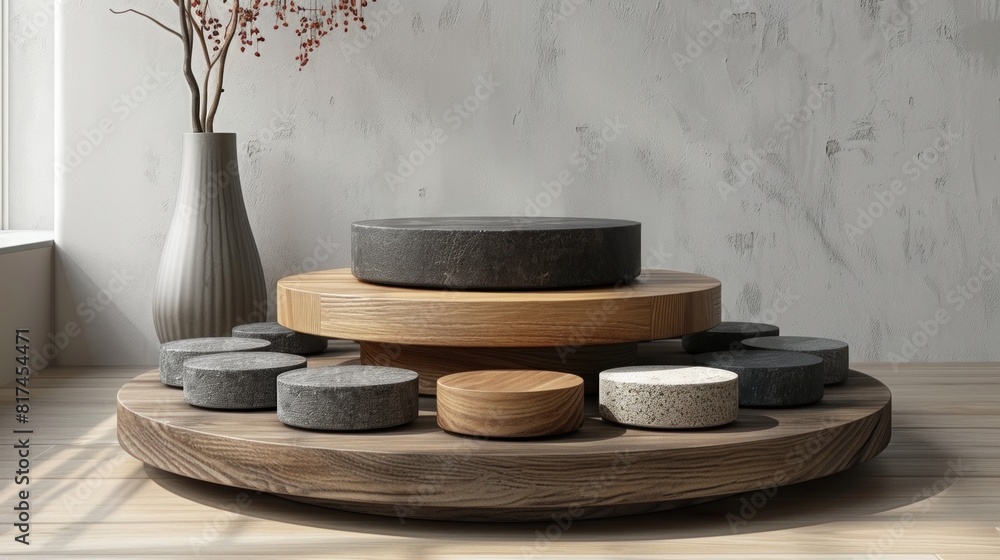 Sleek and simple sport podium setup with a focus on form and function ...